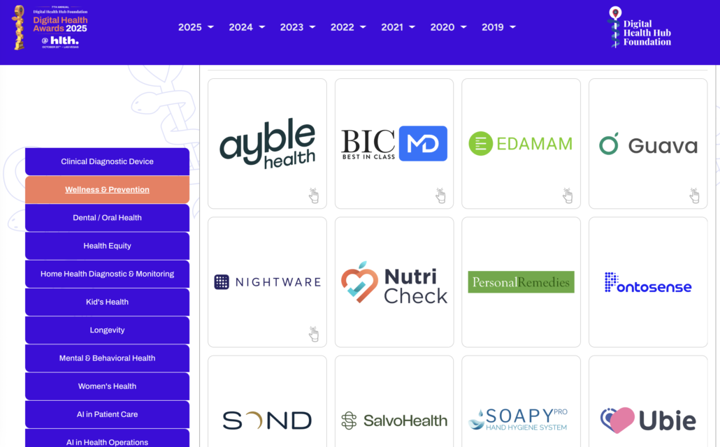 Edamam Recognized as Quarterfinalist for the 2025 Digital Health Hub ...